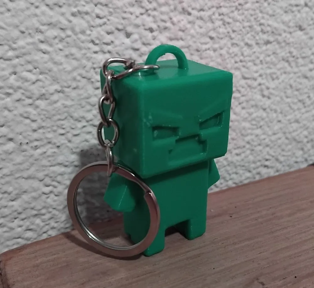 Minecraft Creeper Keychain by 3D Up MakerWorld: Download Free 3D Models