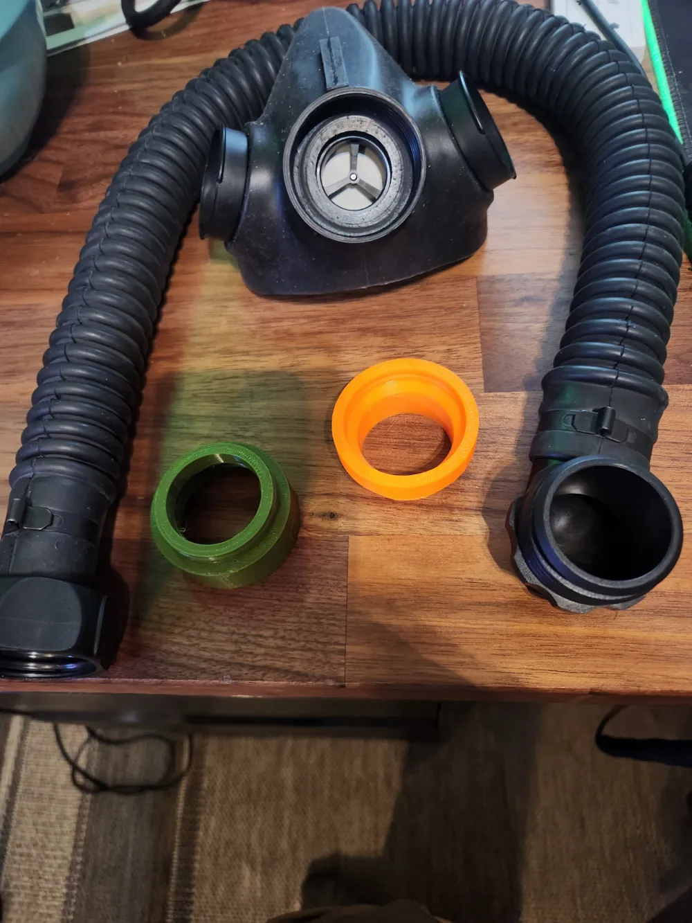 Push-Fit Connectors for 40MM NATO Gas Mask/Tubes by Zeik Tuvai - MakerWorld