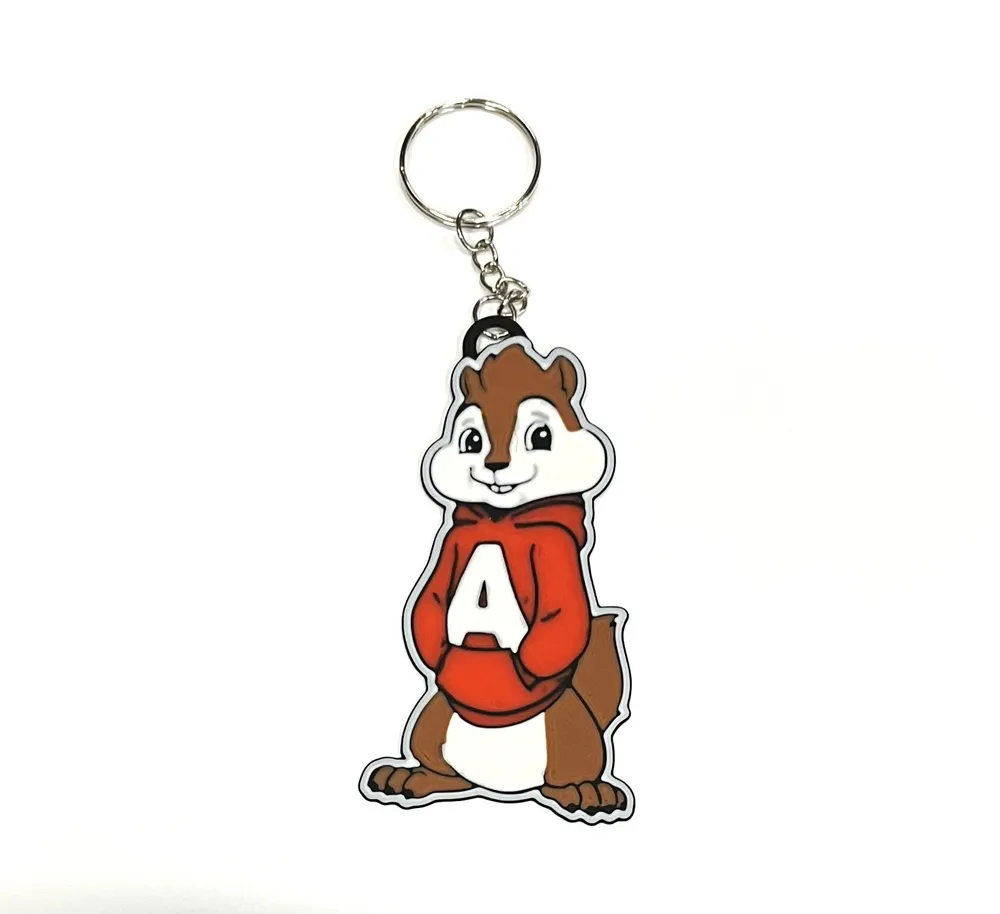Alvin Superstar Keychain - Free 3D Print Model - MakerWorld