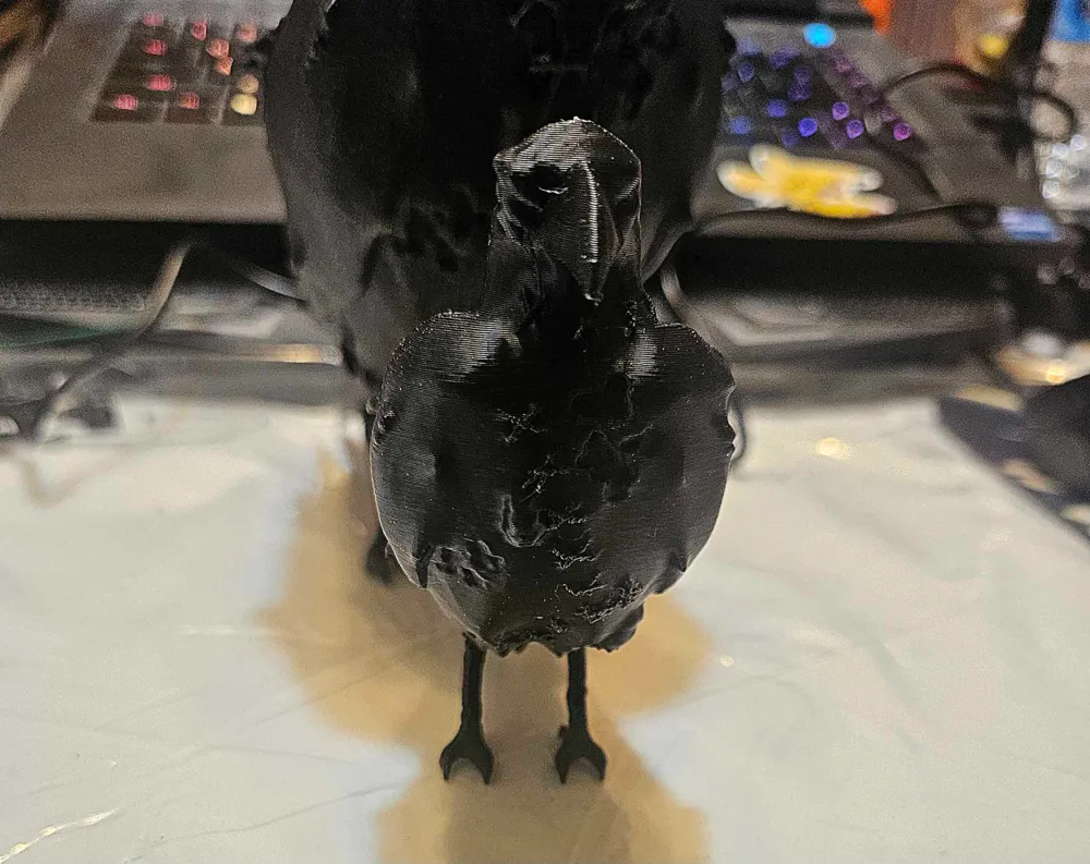 Undead Crow/Raven by Art by Cody MakerWorld: Download Free 3D Models