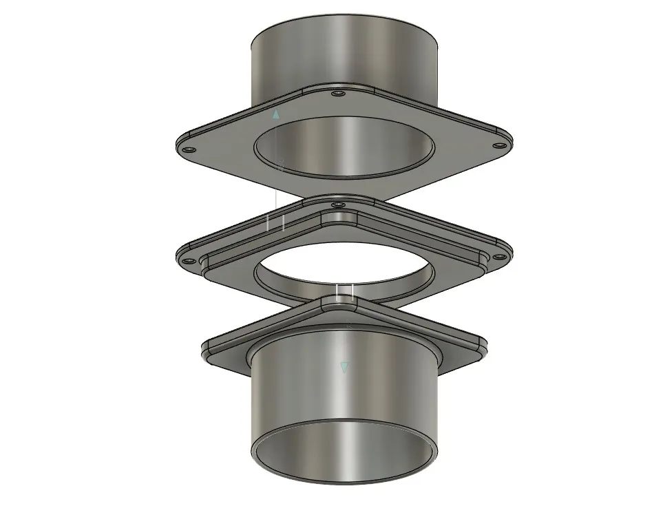 Window Screen Vent Adapter (Magnetic) - Free 3D Print Model - MakerWorld