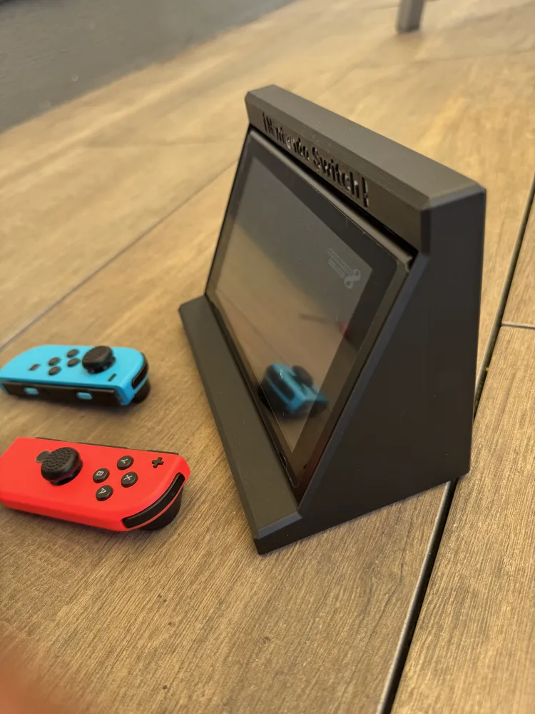Nintendo Switch Arcade Stand - Free 3D Print Model - MakerWorld