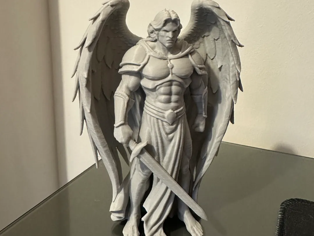 Arch Angel – Keeper of the Divine - Free 3D Print Model - MakerWorld