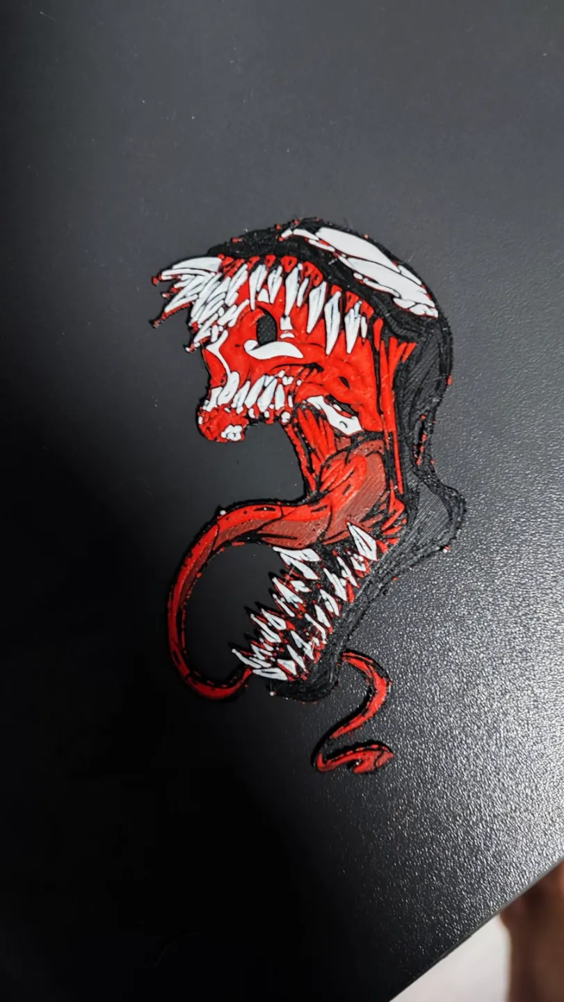 Venom Sticker by Garuda3D - MakerWorld