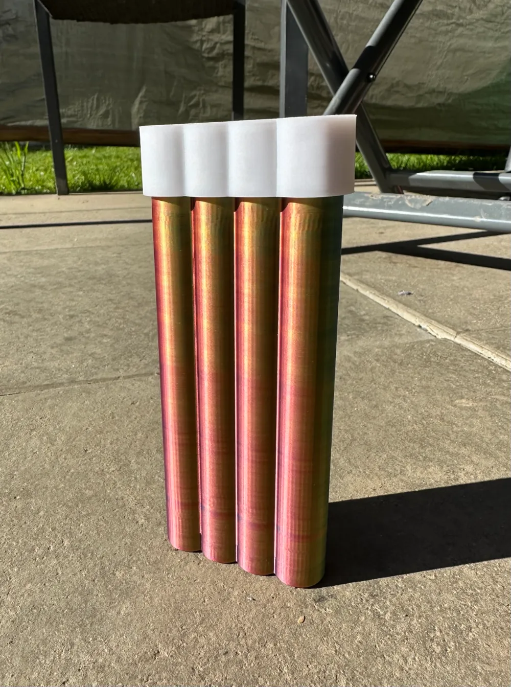 Quad Joint Tube with Cap - Free 3D Print Model - MakerWorld