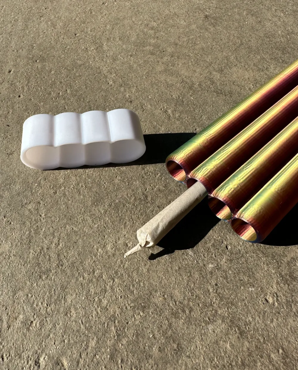 Quad Joint Tube with Cap - Free 3D Print Model - MakerWorld
