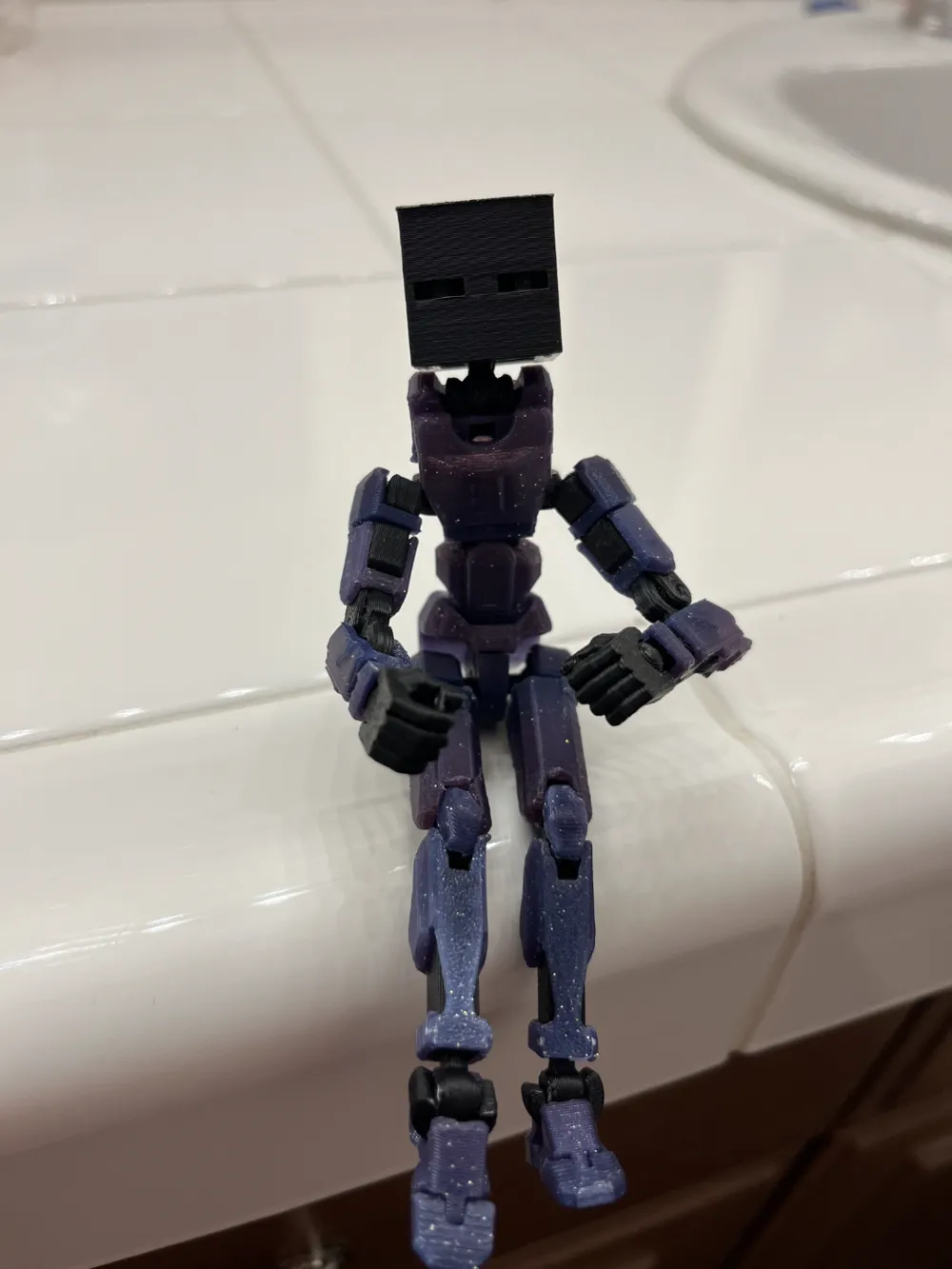 Dummy 13 Minecraft Enderman Head - Free 3D Print Model - MakerWorld