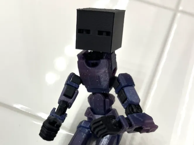 Dummy 13 Minecraft Enderman Head Remixed by Frembo MakerWorld: Download ...