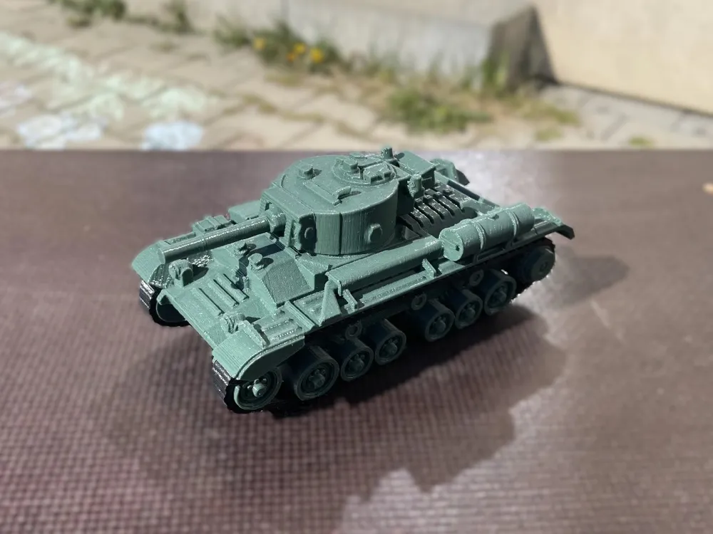 Valentine Mk III British WW2 tank 1/72 Remixed by Jerryie MakerWorld ...