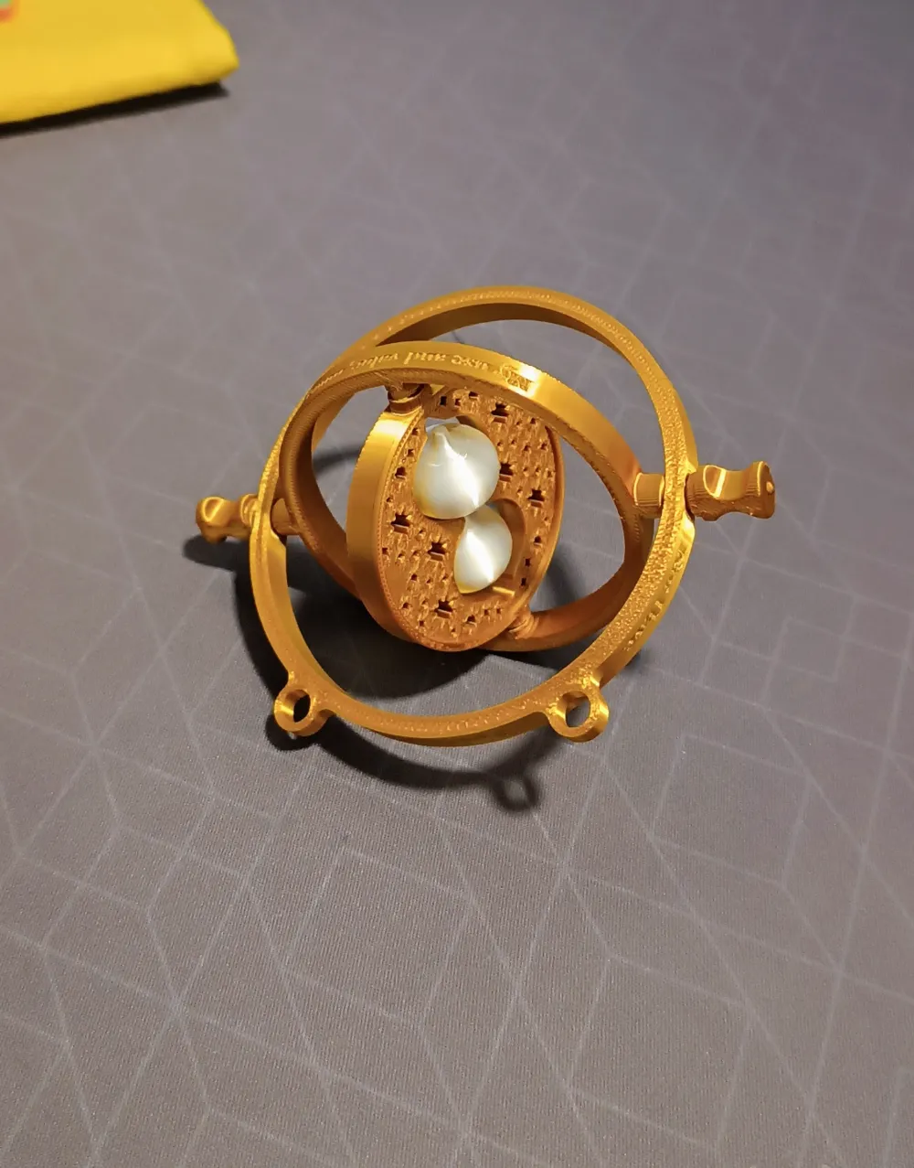 Harry Potter Time Turner with rounded hourglass - Free 3D Print Model ...