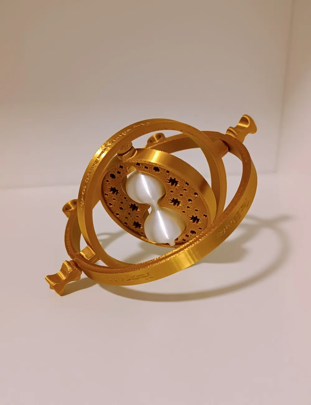 Harry Potter Time Turner with rounded hourglass - Free 3D Print Model ...