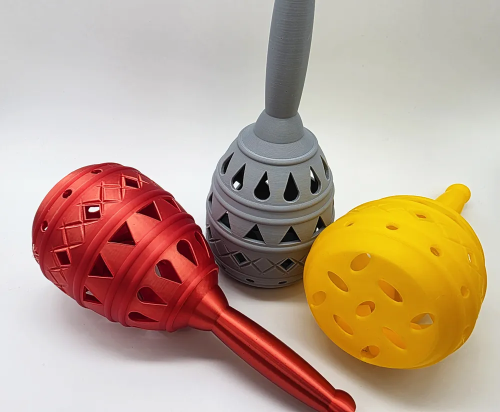 Print in Place Maraca - NO SUPPORTS - 2025 Edition - Free 3D Print ...