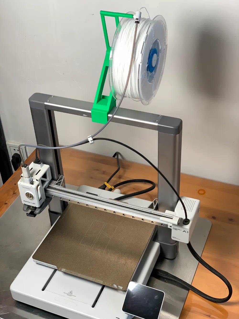 A1 Low-Friction Spool Holder by 潦草小狗爱吃雪糕 - MakerWorld