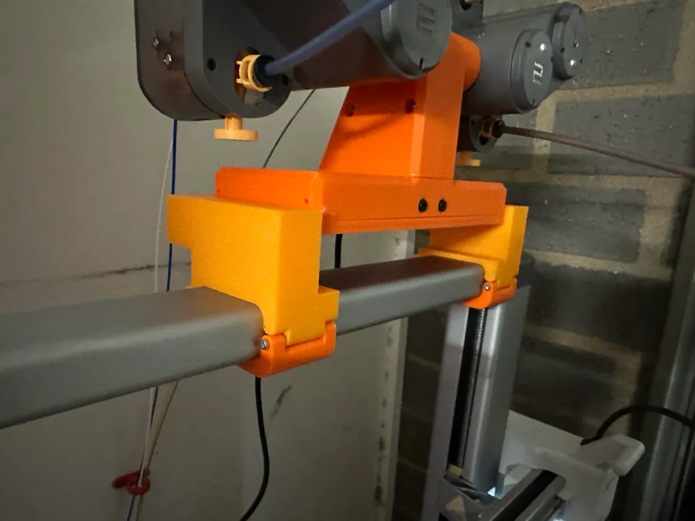 AMS LIGHT OFFSET TOP MOUNT Remixed by korndog - MakerWorld
