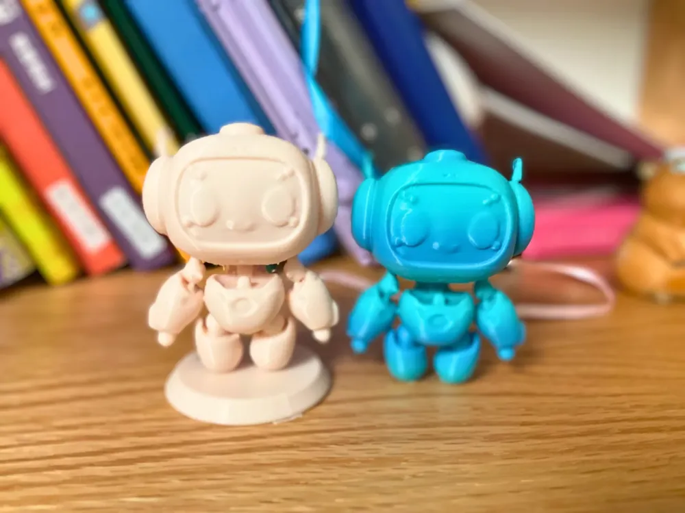 Cartoon Robot Buddies by KathyLi MakerWorld: Download Free 3D Models