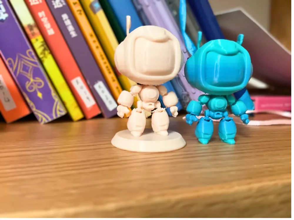 Cartoon Robot Buddies by KathyLi MakerWorld: Download Free 3D Models
