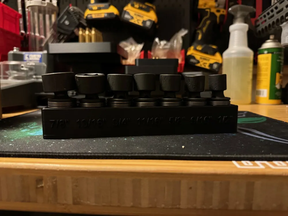 PITTSBURGH 1/2 in. Impact Swivel Socket Set Holder by Nathan - MakerWorld