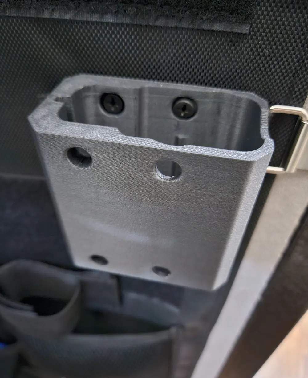 Glock 40 with Light Wall | Door Mount | Holster by ProjectSkyDroid ...