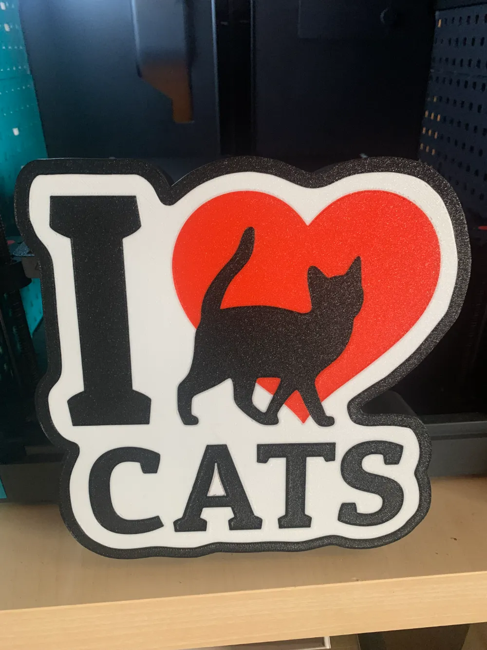I Love Cats LED by gare-sb - MakerWorld