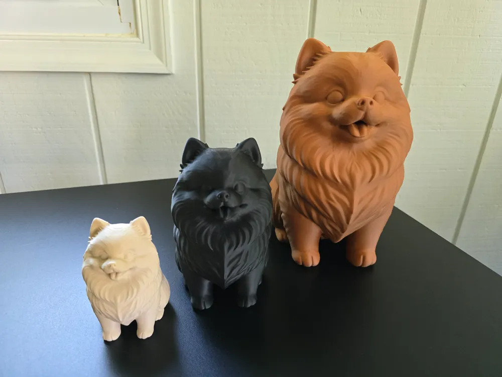 Reimagined Art: Pomeranian #2 - Free 3D Print Model - MakerWorld