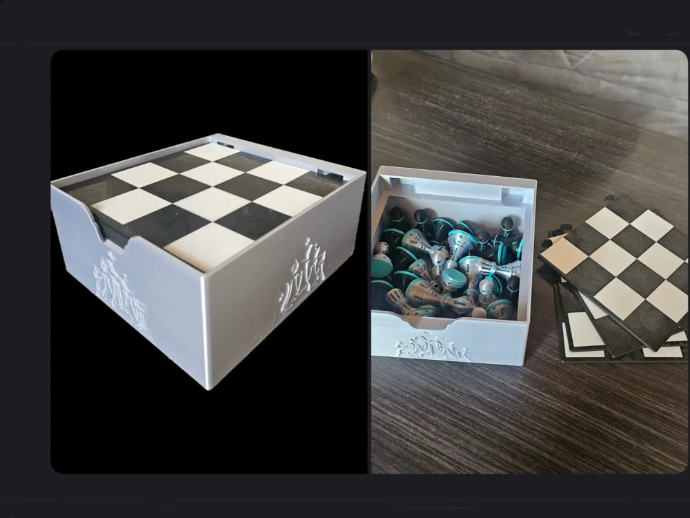 chess gameboard box by Mimi home decoration - MakerWorld