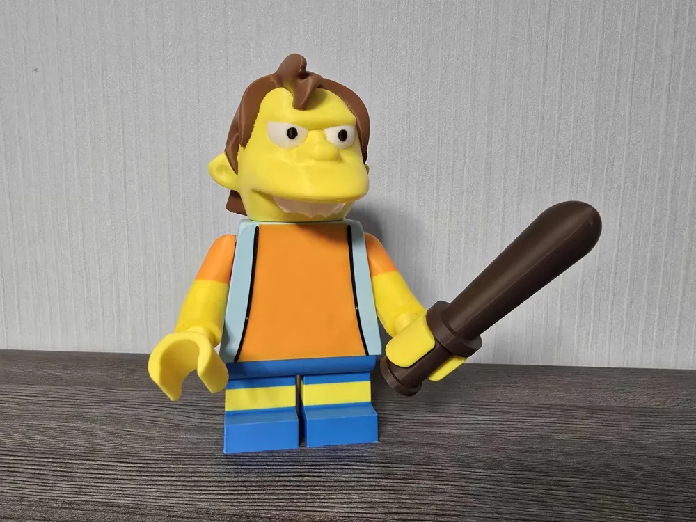 Nelson Muntz - The Simpsons * 500% ~17 cm - Free 3D Print Model ...