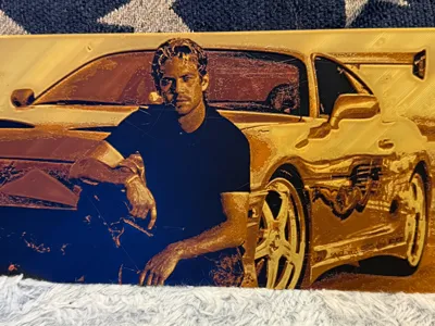 Paul Walker Fast - Free 3D Print Model - MakerWorld