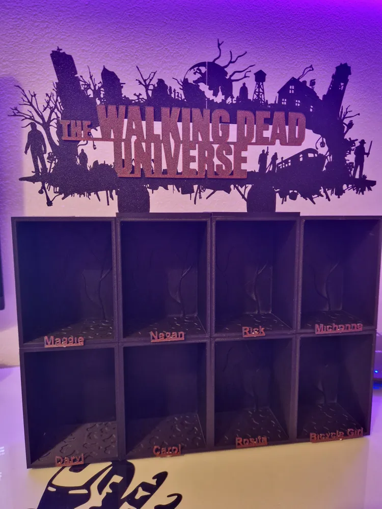 The walking dead stand - Free 3D Print Model - MakerWorld
