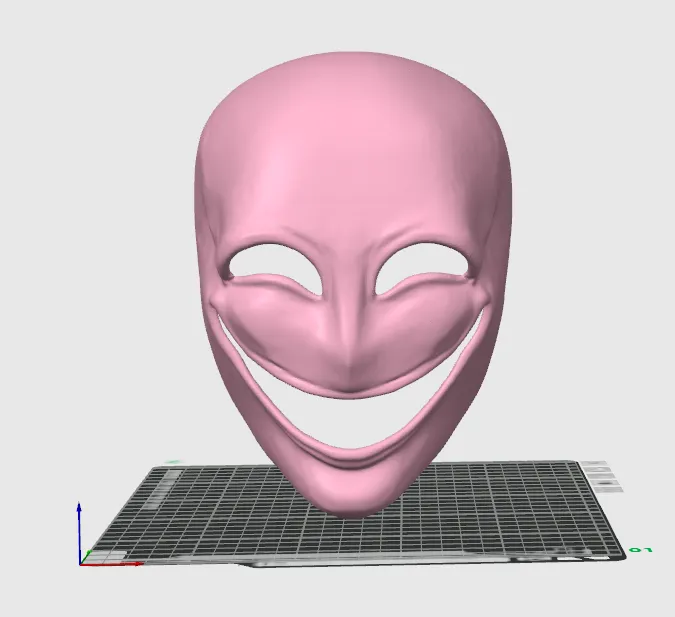 Creepy Smile Horror Mask - Free 3D Print Model - MakerWorld
