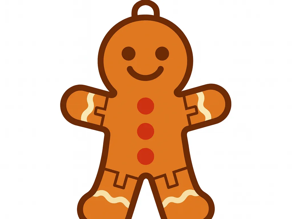 Christmas Gingerbread – Flexi Toy (MakerLab) by Soluciones_3D ...