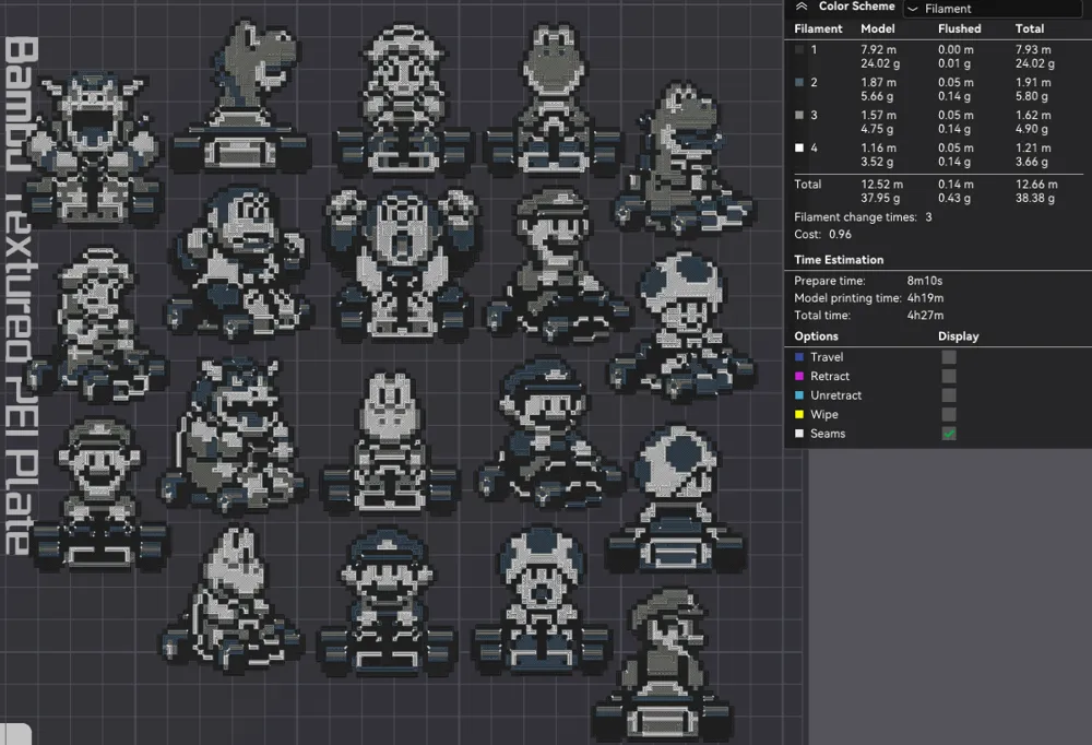 Ultimate SNES MarioKart Collection by StatusD112 MakerWorld: Download ...