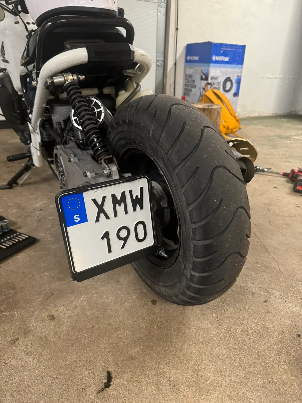 Honda Ruckus / Zoomer License plate mount - Free 3D Print Model ...
