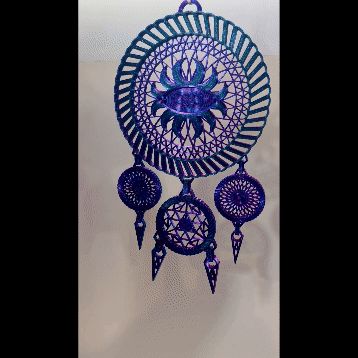 Mystical Eye Geometric Dream Catcher/Print-N-Place by K-Printz3D ...
