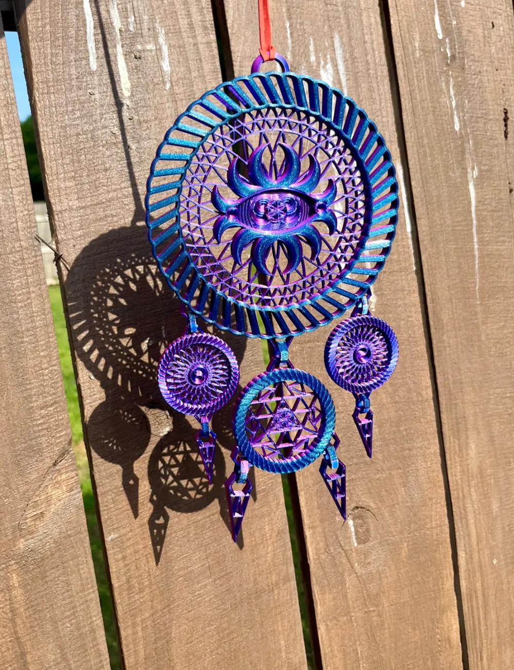Mystical Eye Geometric Dream Catcher/Print-N-Place by K-Printz3D ...