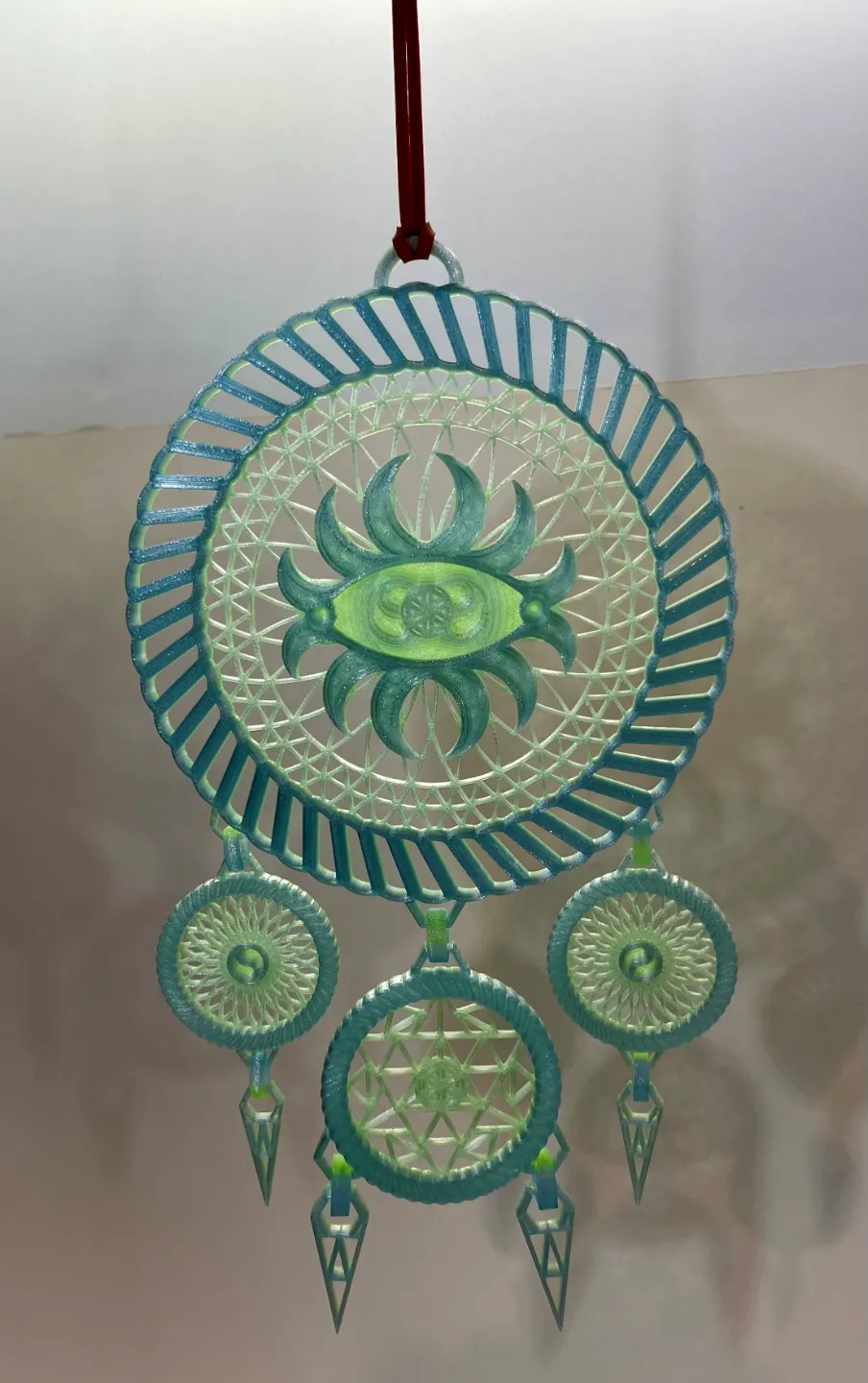 Mystical Eye Geometric Dream Catcher/Print-N-Place by K-Printz3D ...