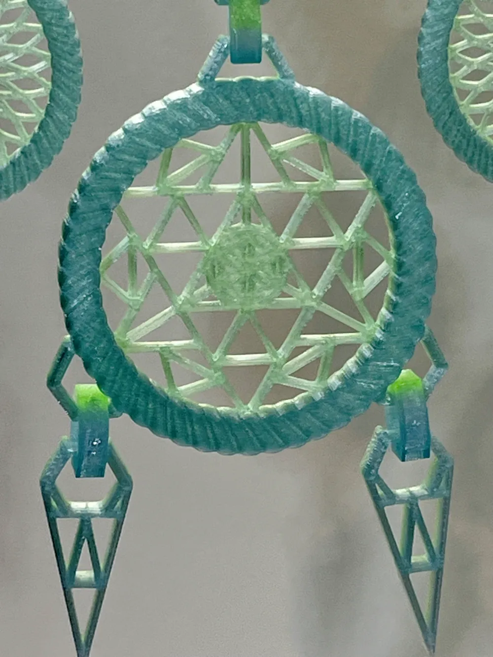 Mystical Eye Geometric Dream Catcher/Print-N-Place by K-Printz3D ...