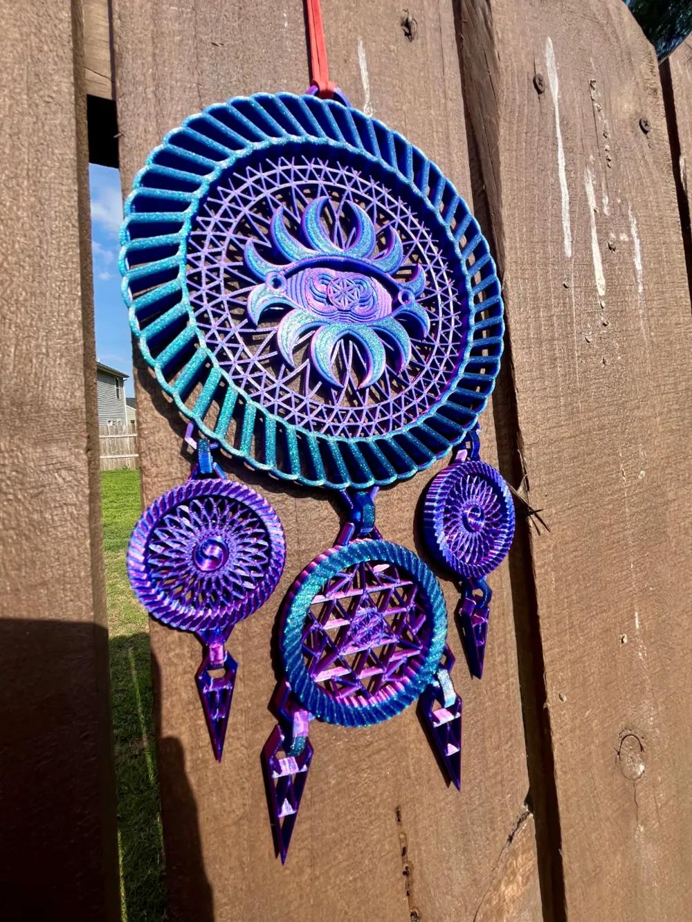 Mystical Eye Geometric Dream Catcher/Print-N-Place by K-Printz3D ...
