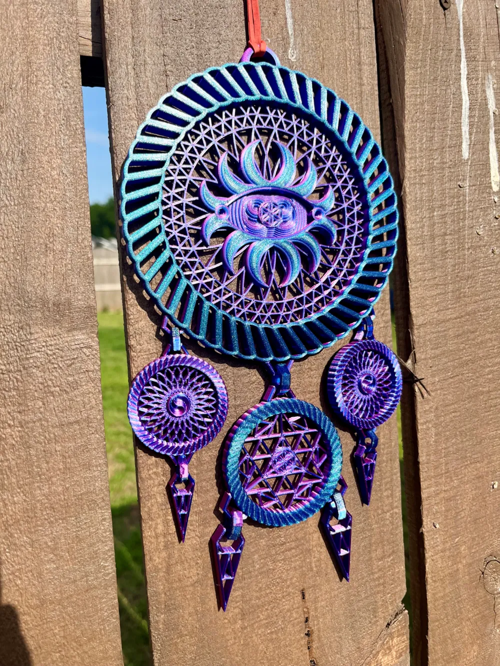 Mystical Eye Geometric Dream Catcher/Print-N-Place by K-Printz3D ...