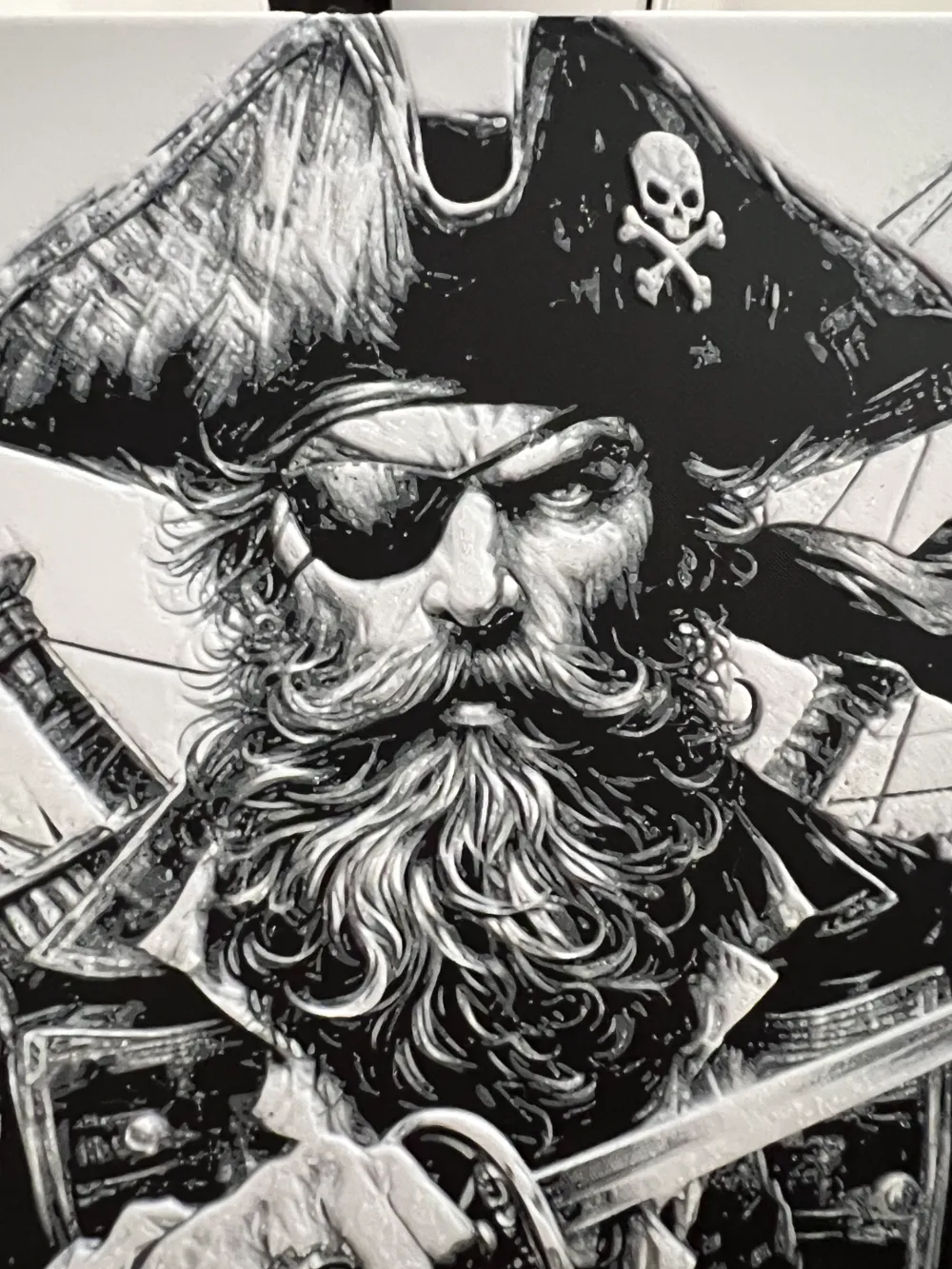 Pirate Art Hueforge by RP47 - MakerWorld