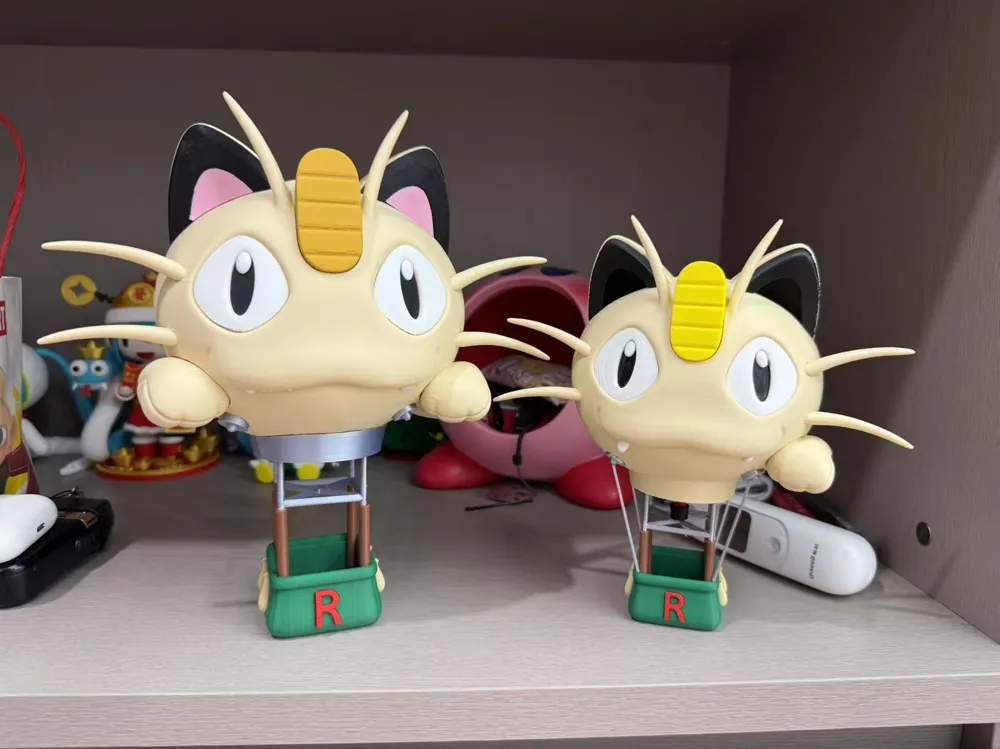 Pokemon Team Rocket Meowth Ballon by Immortals. MakerWorld: Download ...