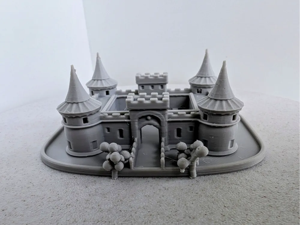 Medieval Castle Manor miniature by WizualizerMakerWorld: Download Free ...