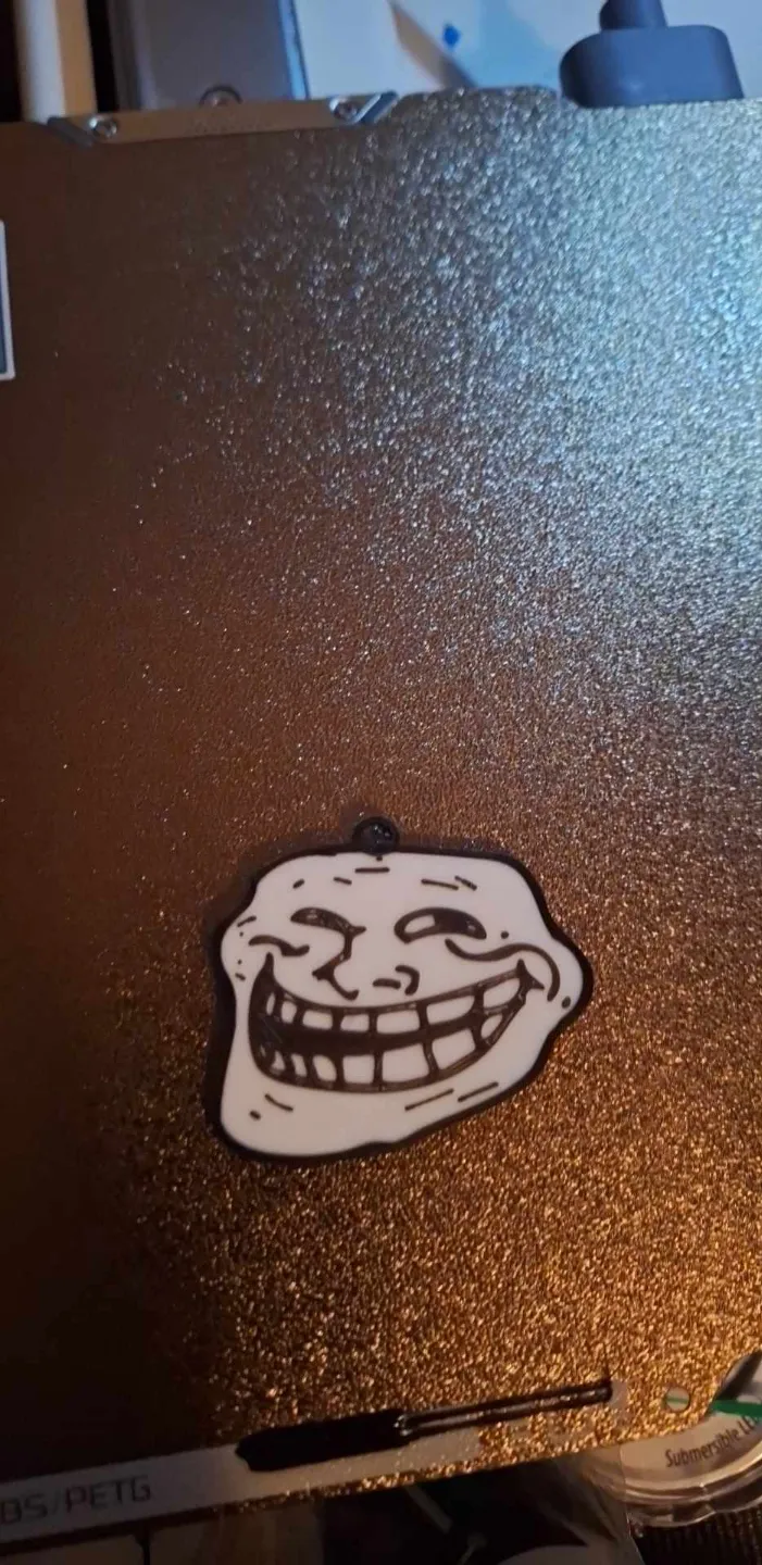 Small troll keychain by bruce wayne - MakerWorld