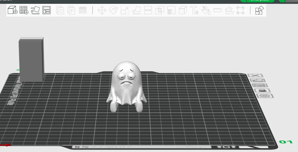 Sad ghost by CJ3D MakerWorld: Download Free 3D Models