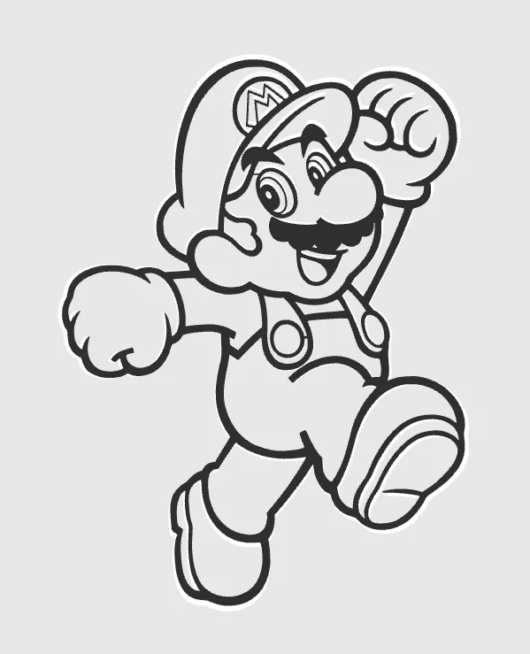 Mario 2D by Inje Print3D - MakerWorld
