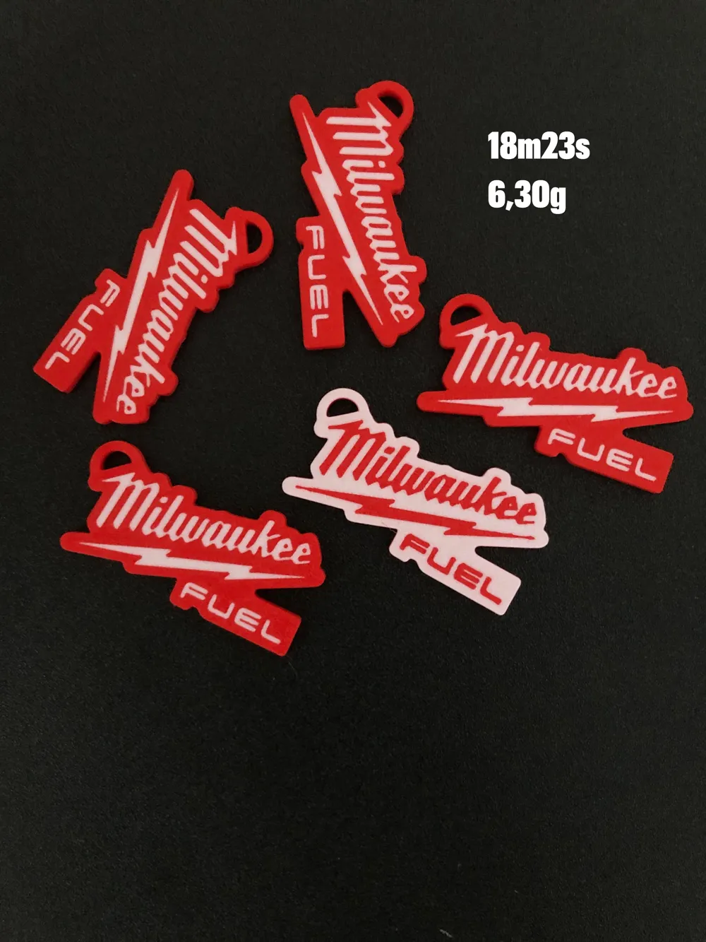 Milwaukee fuel keychain - Free 3D Print Model - MakerWorld