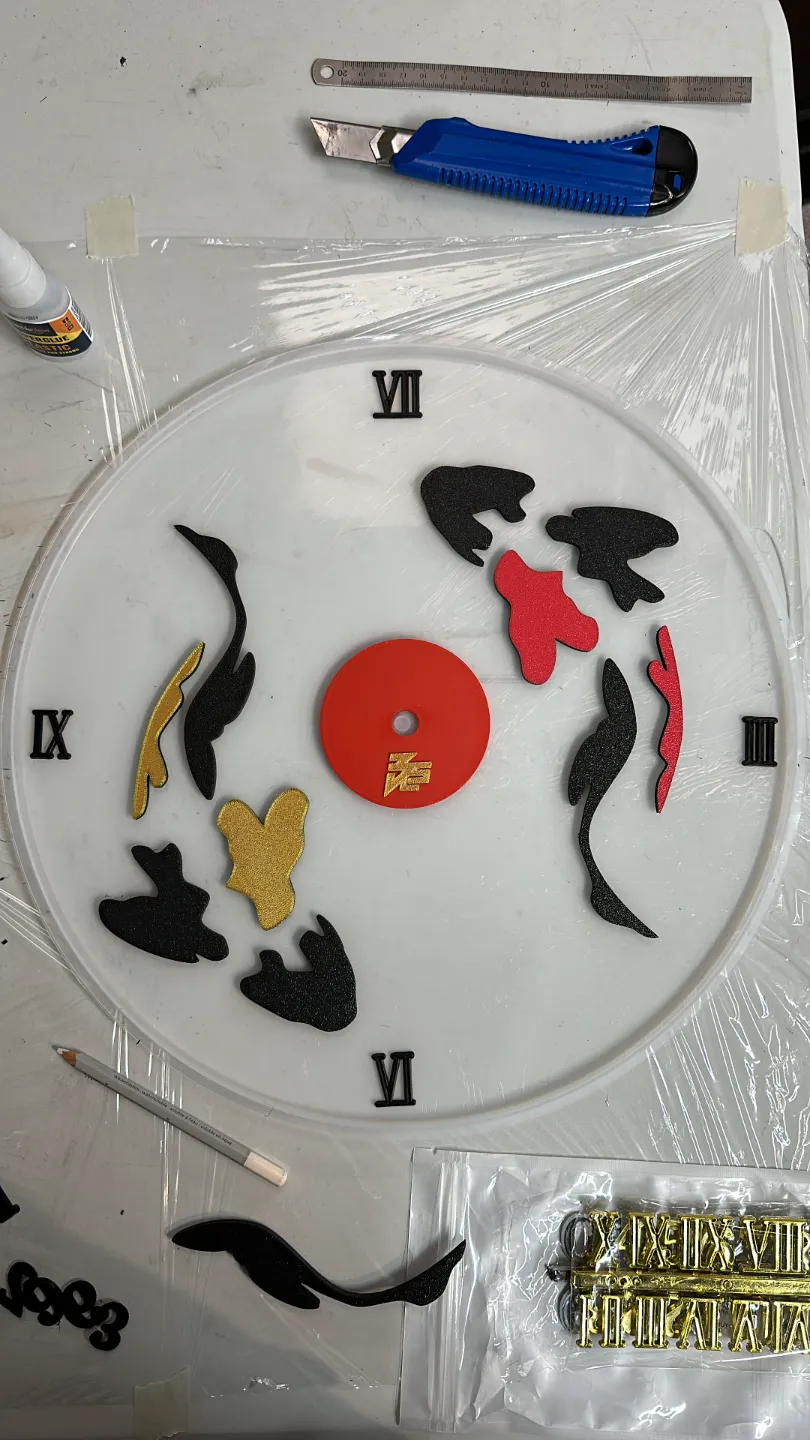 koi carp wall art - decorative japan carp by johnnymaker95 - MakerWorld