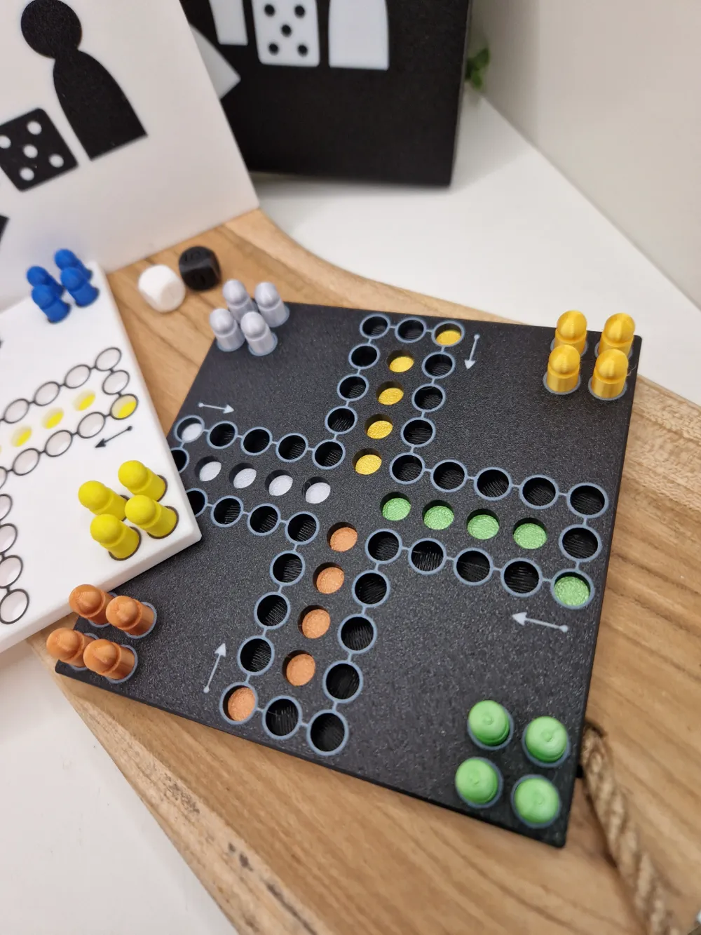 Ludo Classic / Mensch aergere dich nicht by Bastelstuebchen123 - MakerWorld