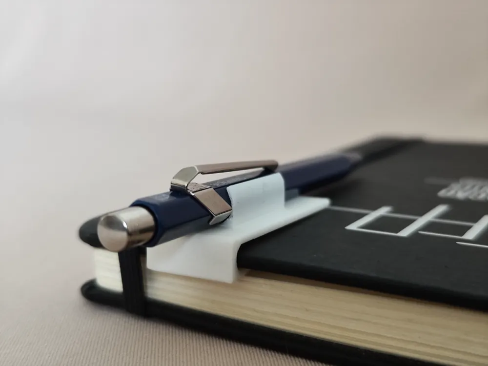 Pen or Pencil holder clip for Book or Notebook by Emanuel Moniz ...