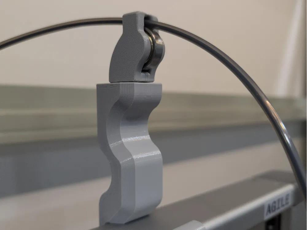 Top Mount Snap-on Filament Guide for Bambu Lab A1 Remixed by lzrd ...