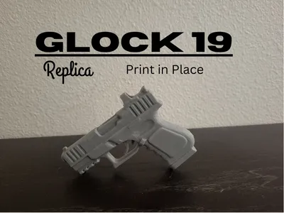 Glock 19 Replica by BD Printing - MakerWorld